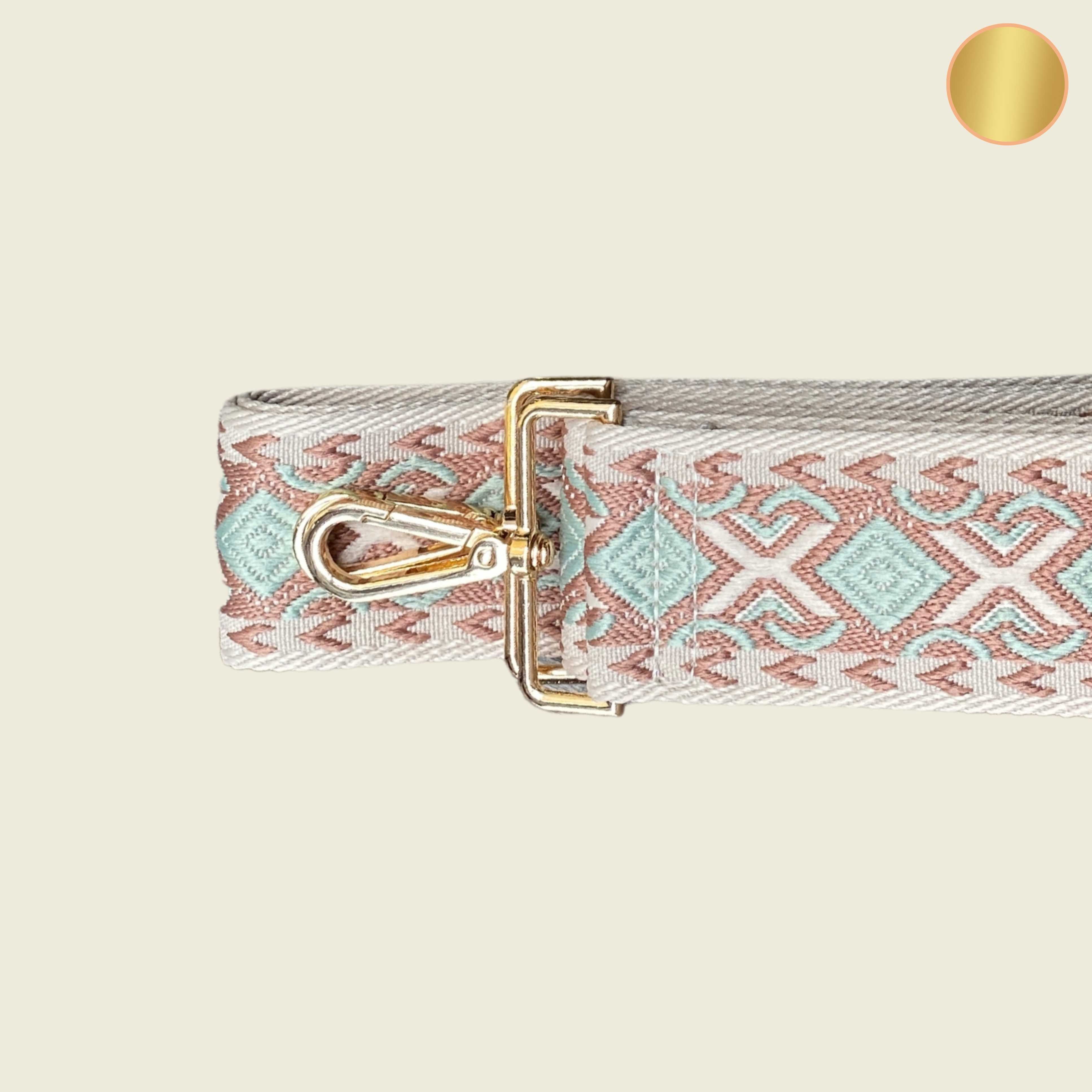 Taschengurt mit goldenem Karabiner kaufen MAONI SHOP